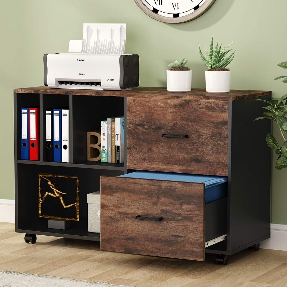 Tribesigns 2-Drawer Lateral File Cabinet with Open Australia | Ubuy