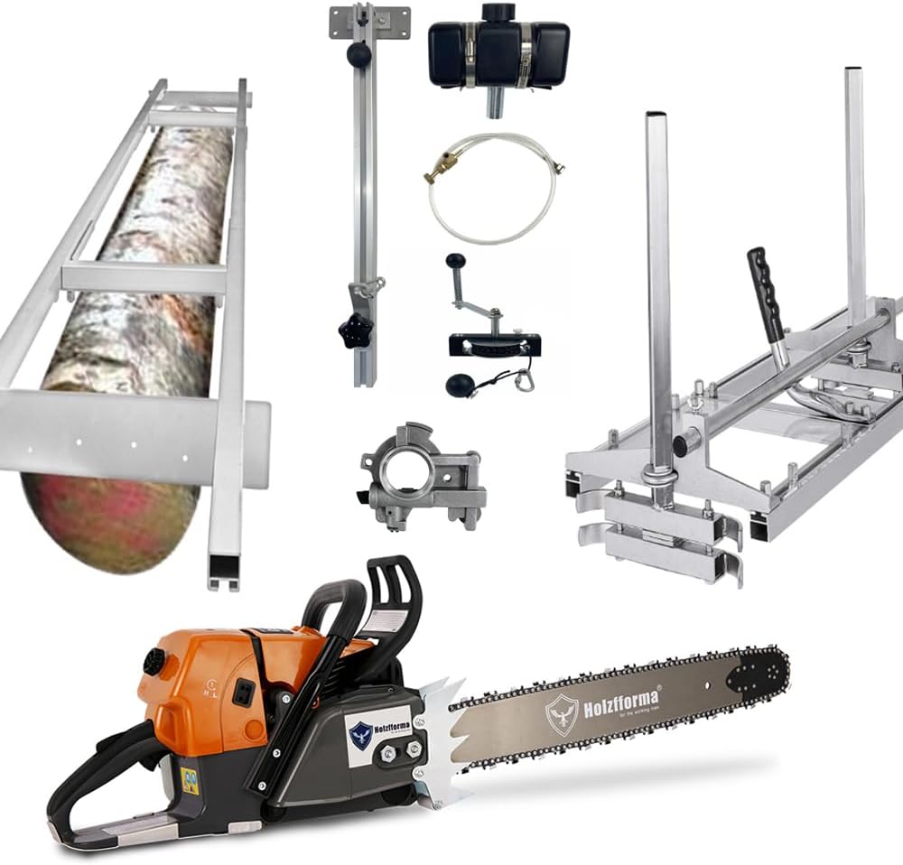 Farmertec G660 Chainsaw Mill with 48inch Bar and 9FT Australia | Ubuy