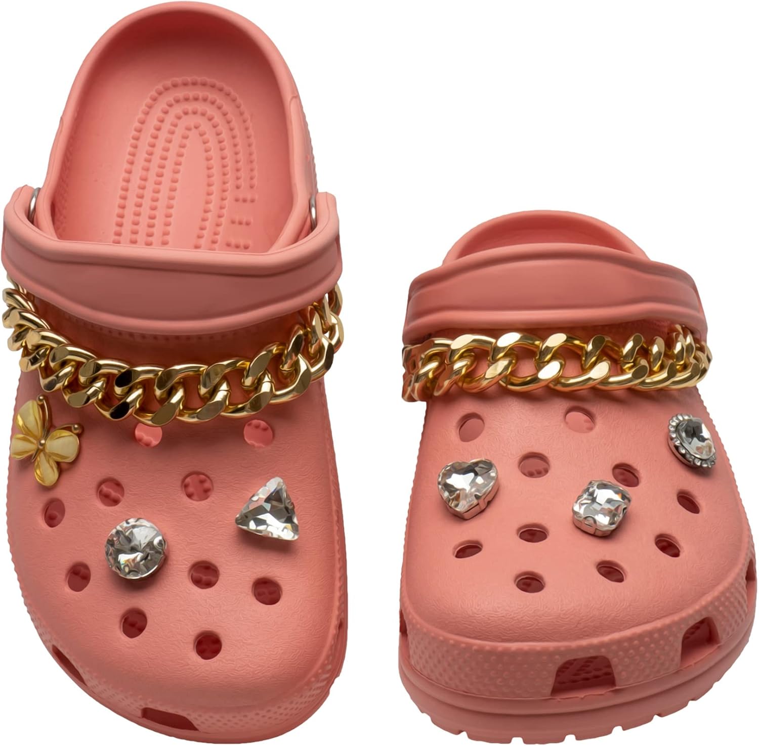 Gold Chain Charms for Crocs Sandals - Shoe Australia | Ubuy