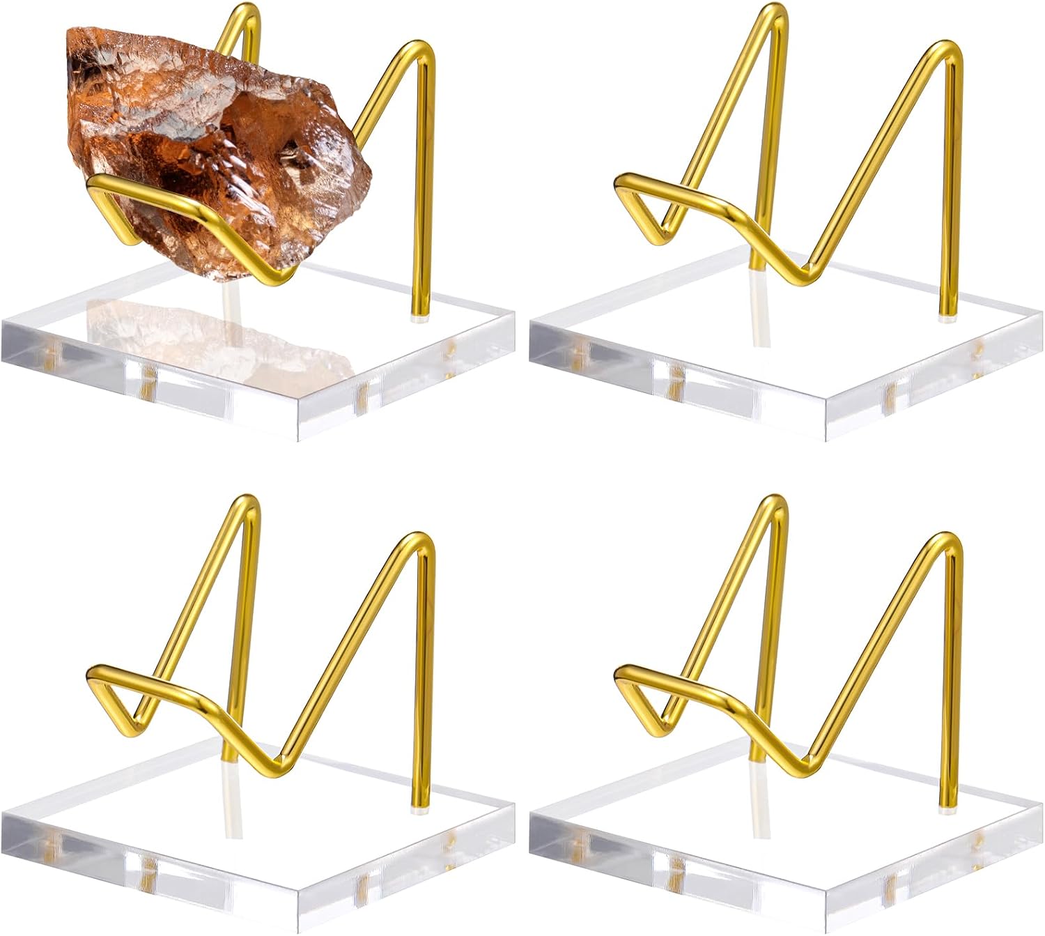 Wenqik 4 Pcs Rock Display Stand Crystal Display with Australia | Ubuy
