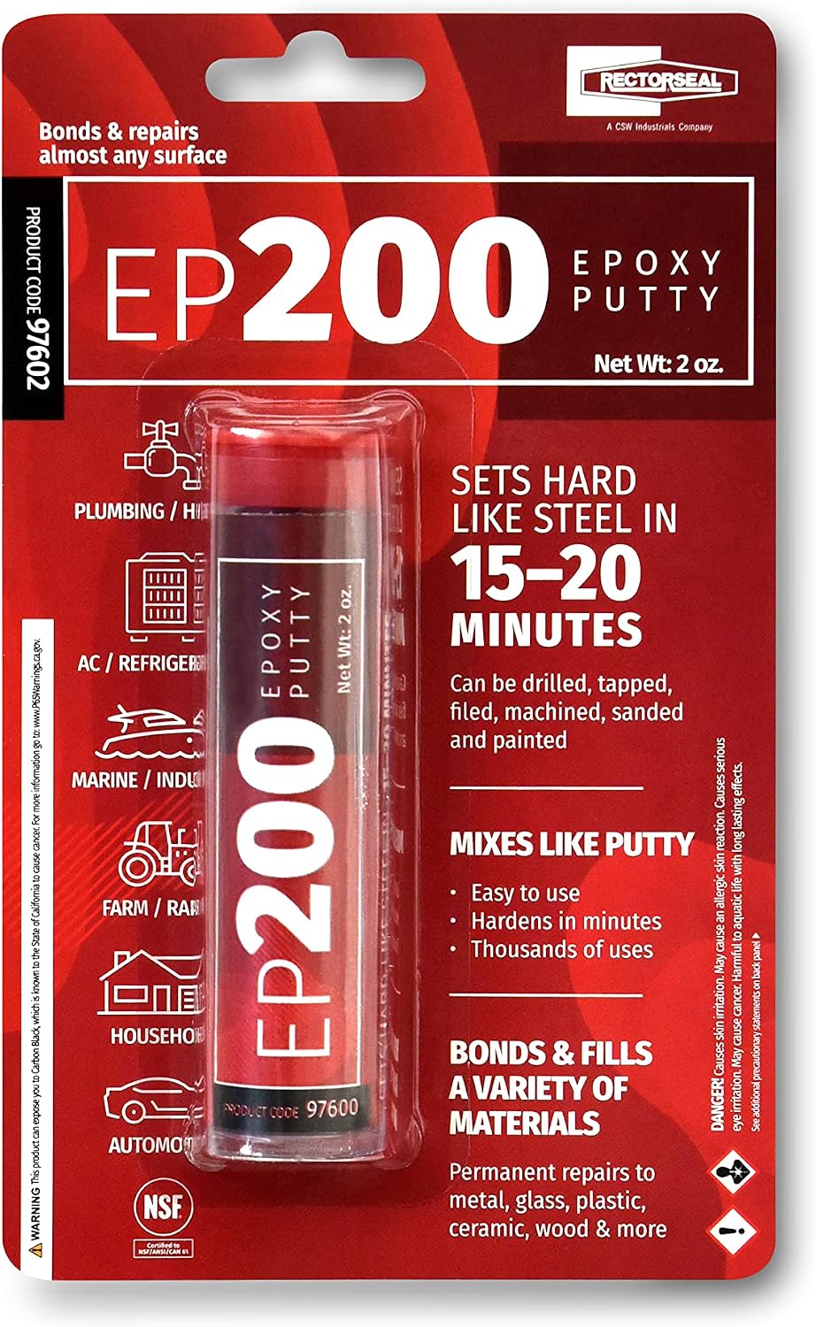 Rectorseal EP-200 Multi-Purpose Epoxy Adhesive in Australia | Ubuy